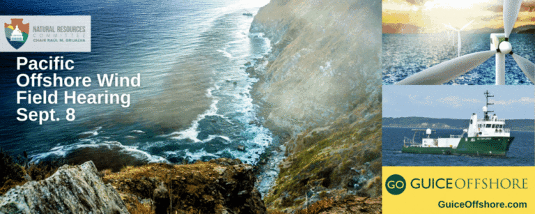 Guice Offshore Vessels Available for Pacific Offshore Wind Work